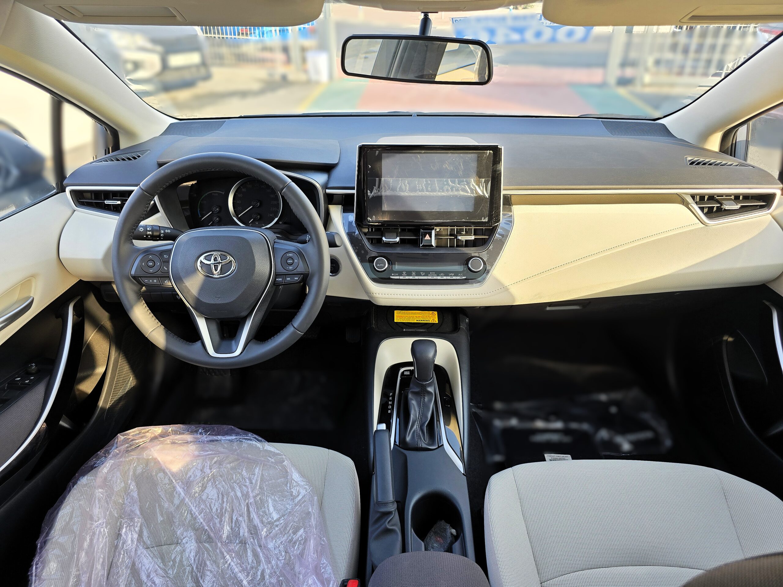Toyota Corolla XLI Hybrid 1.8L Corolla FWD 2024 Modele Sky Blue Color ...